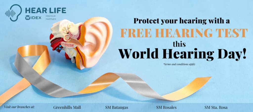 Free Hearing Test this World Hearing Day - Hear Life Philippines